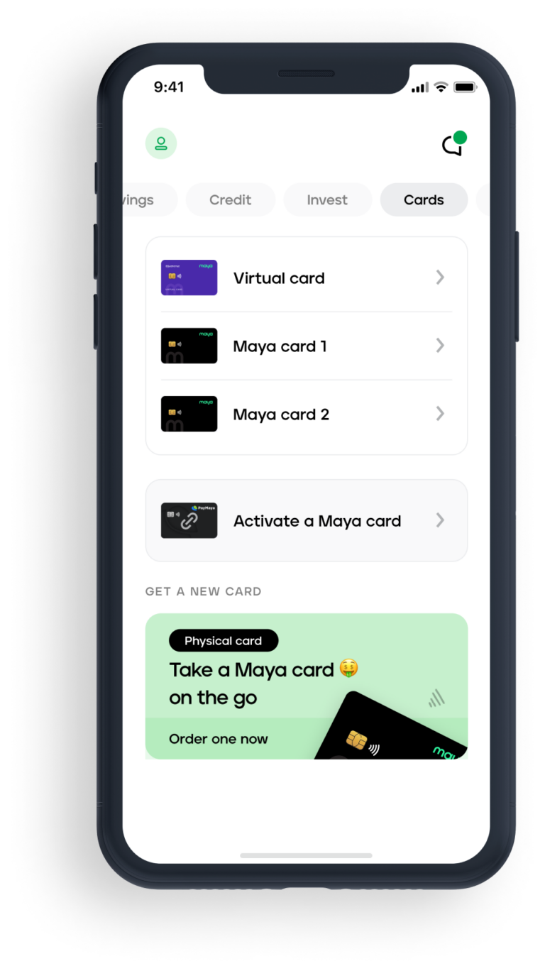 Savings - Maya Digital Bank