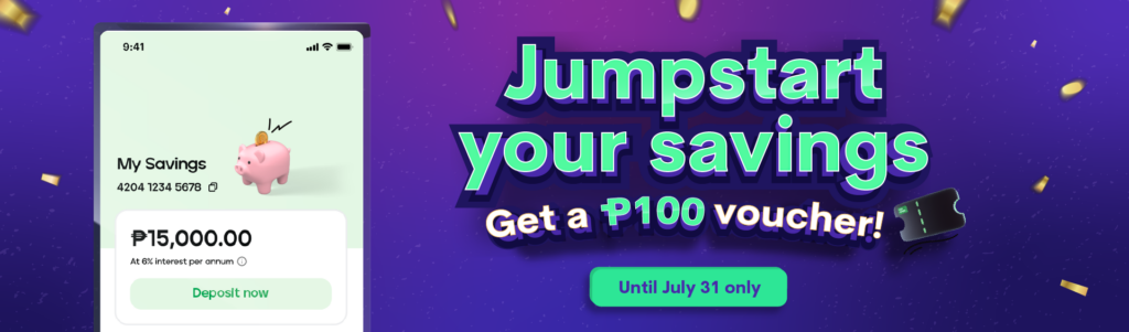 Jumpstart your savings - Maya Digital Bank