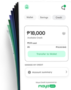 Credit - Maya Digital Bank