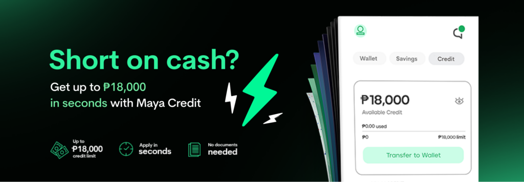 Credit - Maya Digital Bank