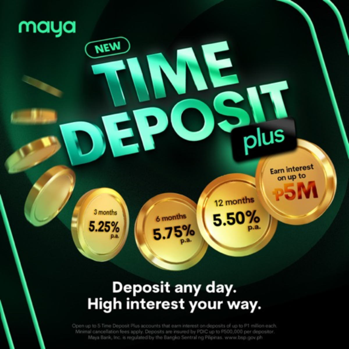 Time Deposit Plus - Maya Digital Bank