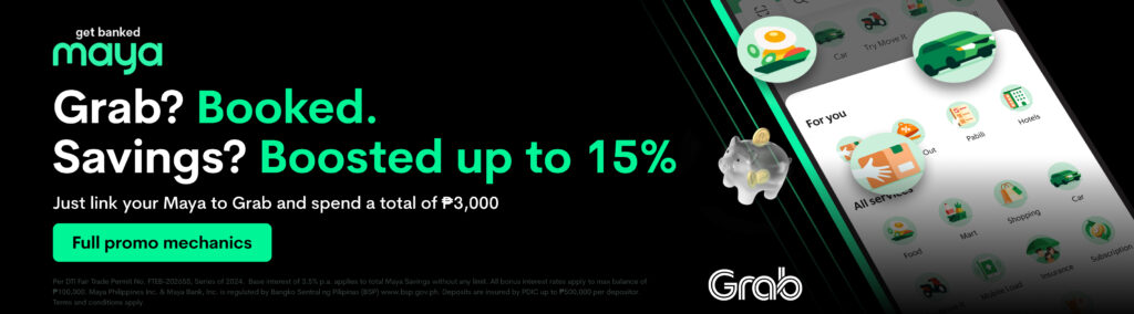 Pay with Maya on Grab - Maya Digital Bank