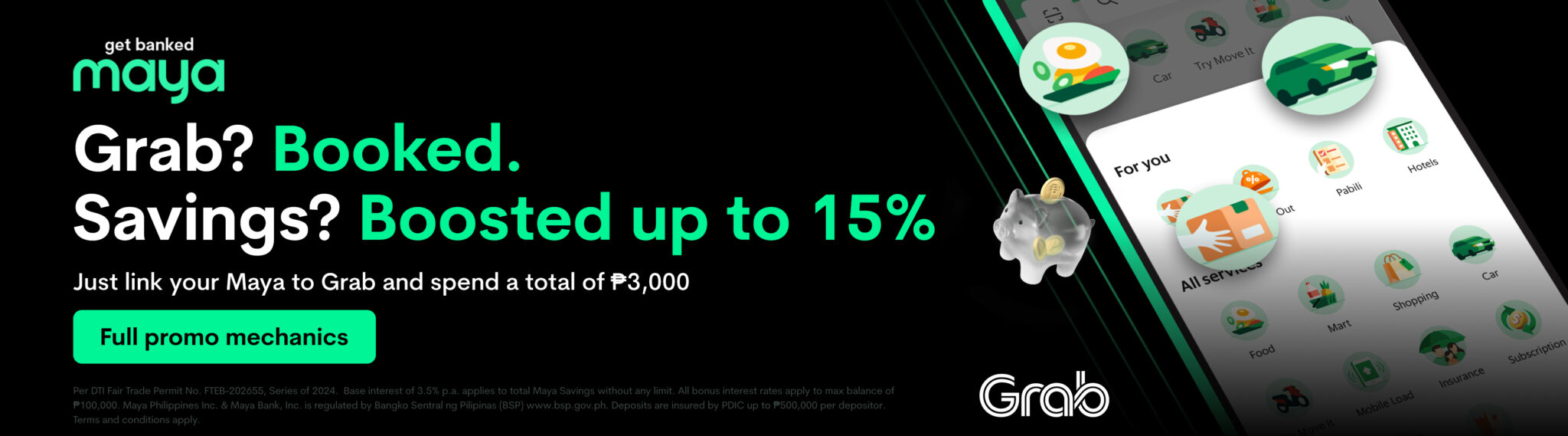 Pay with Maya on Grab - Maya Digital Bank